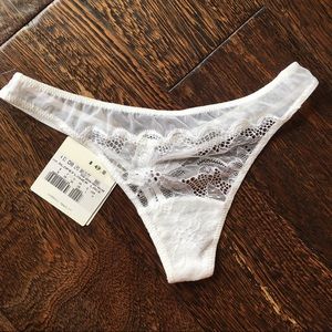 La Perla | Intimates & Sleepwear | La Perla Sexy White Lace Thong ...